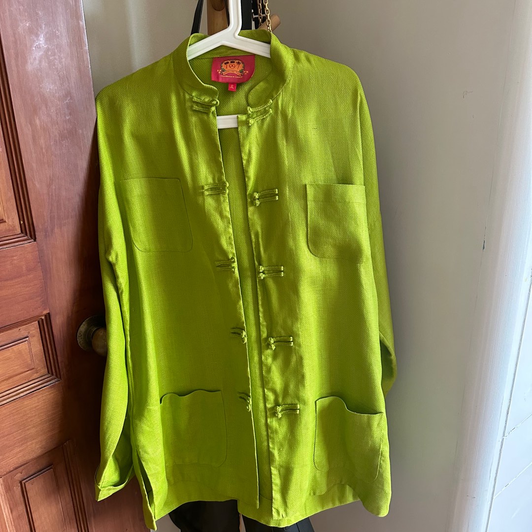 Shanghai Tang Mandarin Collar Jacket, Women's Fashion, Tops ...