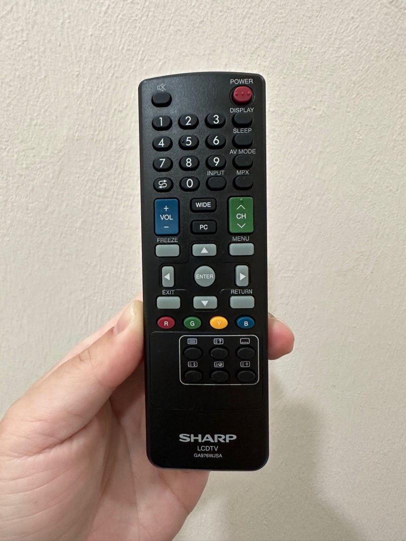 Sharp Remote Control, TV & Home Appliances, TV & Entertainment, TV ...