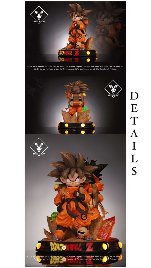 Sheep Studio - Dragonball - Kid Goku, Hobbies & Toys, Toys & Games on ...