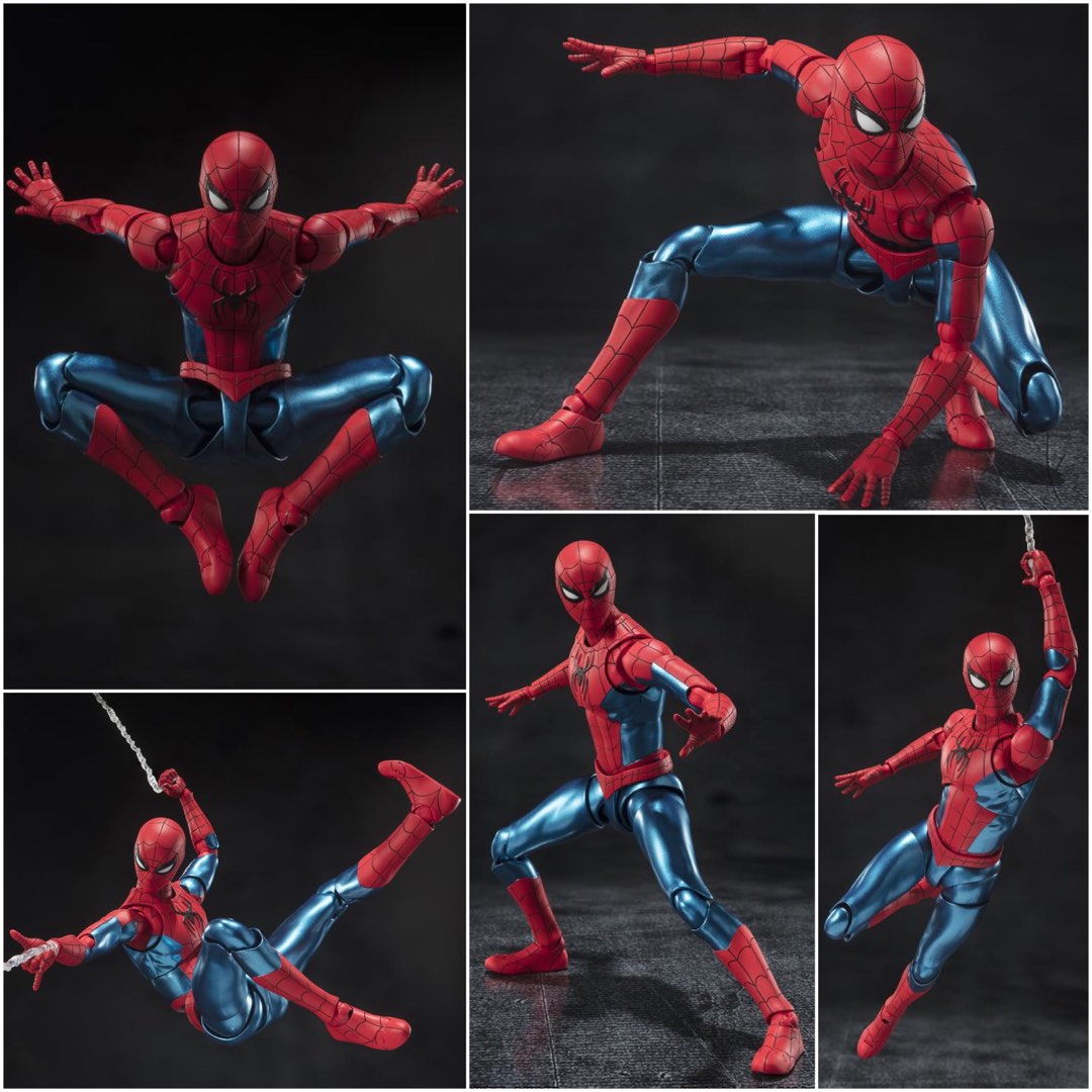 S.H.FIGUARTS SPIDER-MAN NEW RED & BLUE SUIT SPIDER-MAN: NO WAY HOME ...