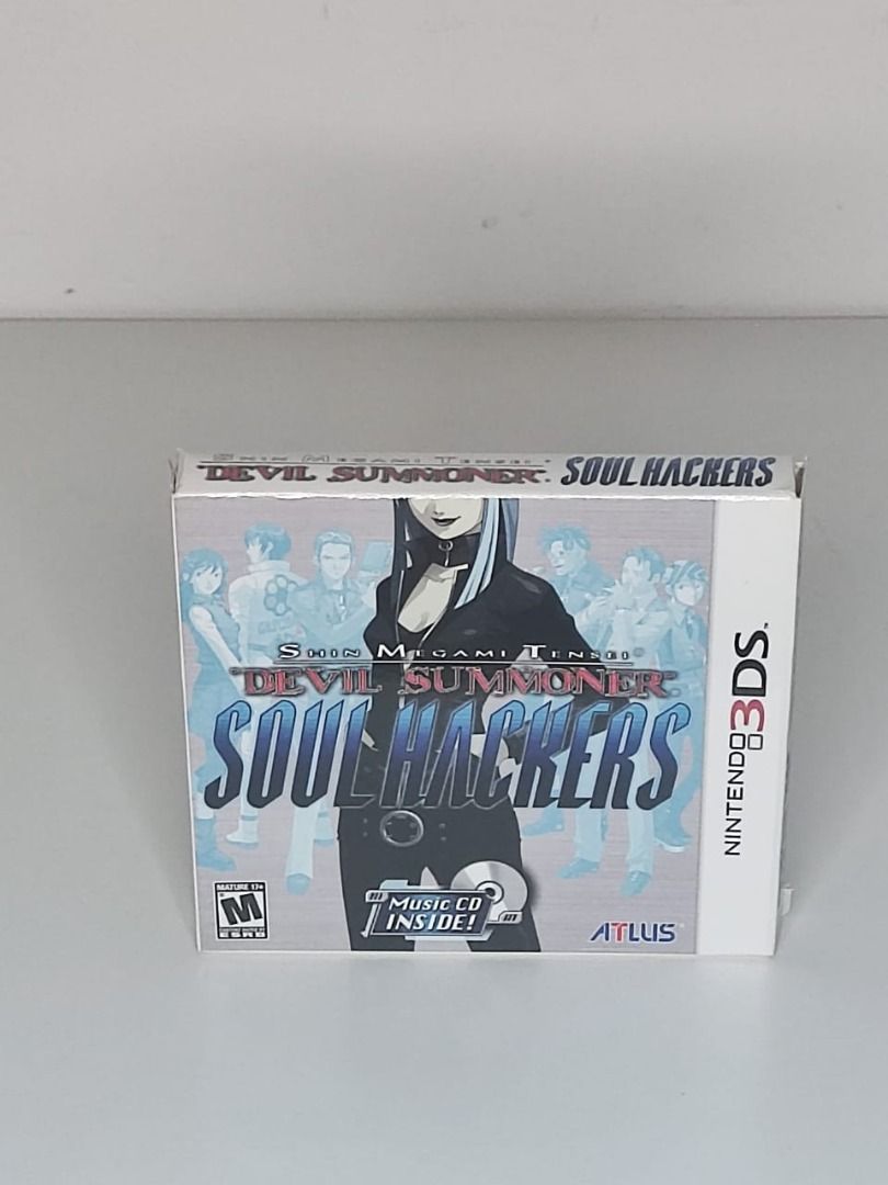 Shin Megami Tensei Soul Hackers Soundtrack Bundle OST Nintendo 3DS ...