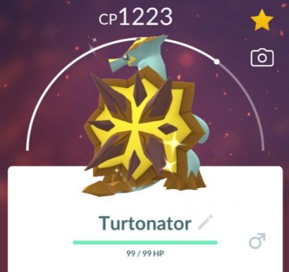 SHINY TURTONATOR Pokemon Go, Video Gaming, Video Games, Others on Carousell