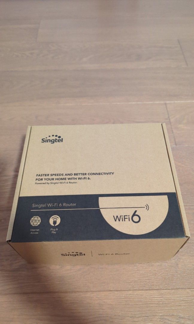 Singtel Wifi 6 Router, Computers & Tech, Parts & Accessories ...