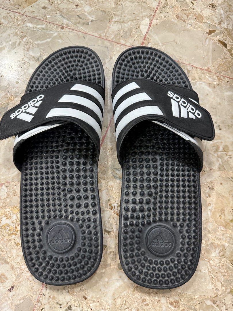Slippers(adidas), Men's Fashion, Footwear, Flipflops and Slides on ...