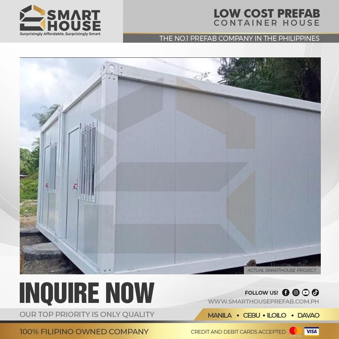 SMARTHOUSE PREFAB CONTAINER VAN HOUSE, Commercial & Industrial ...