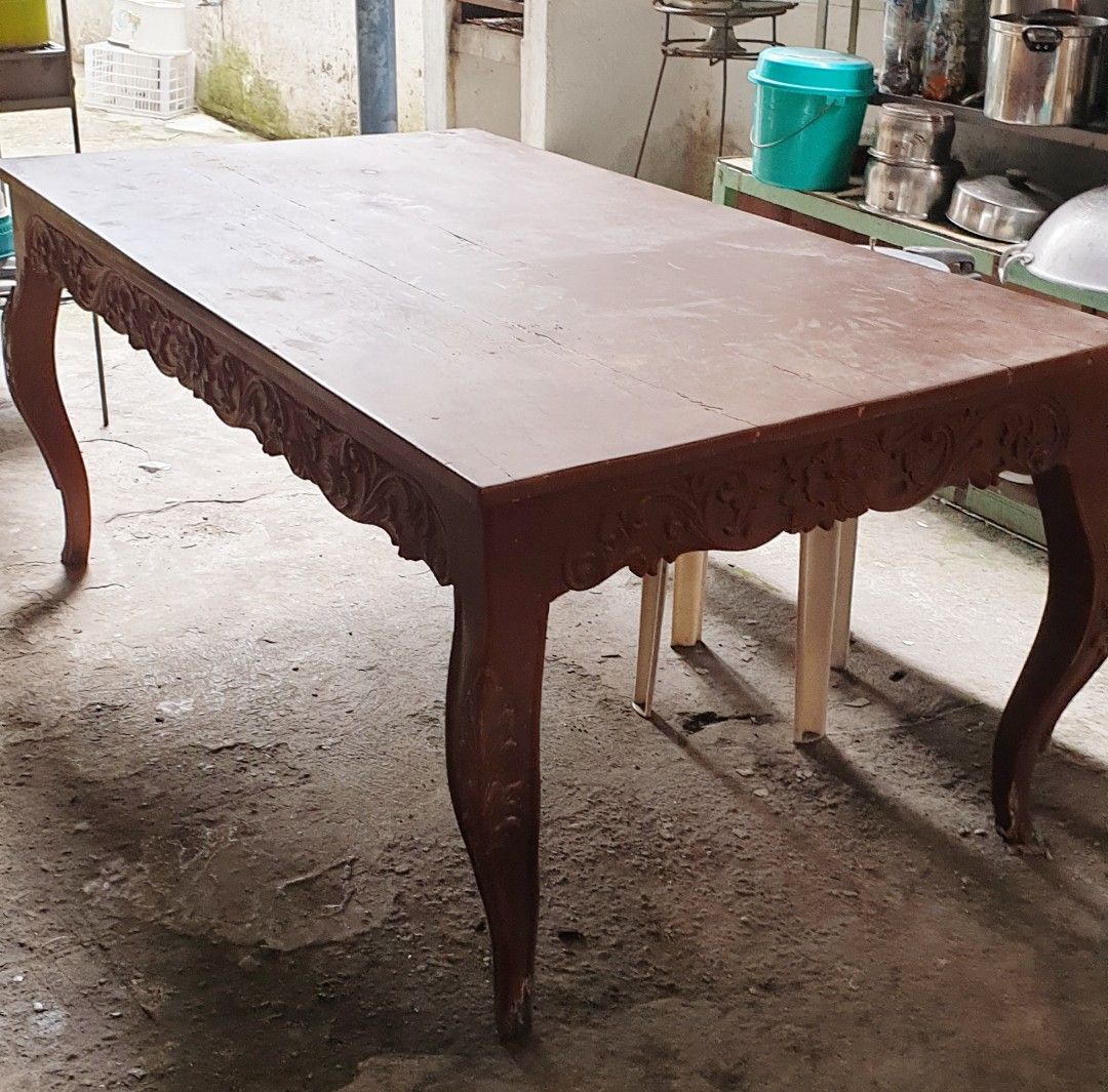Solid Narra Table 8-seater, Furniture & Home Living, Furniture, Tables ...