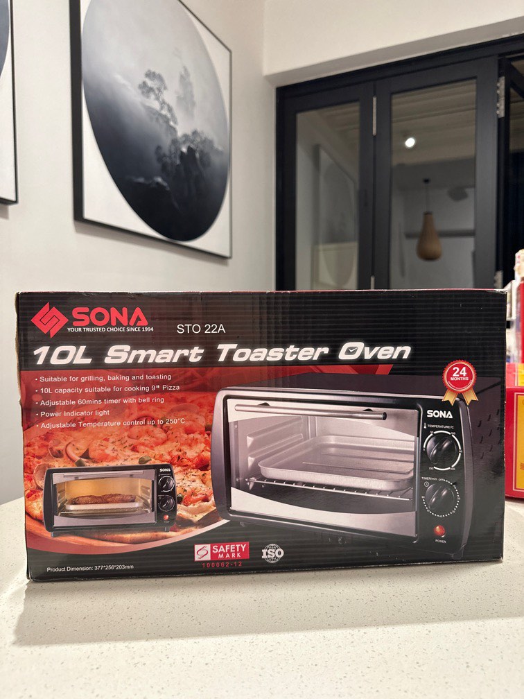 Sona 10L Smart Toaster Oven, TV & Home Appliances, Kitchen Appliances ...