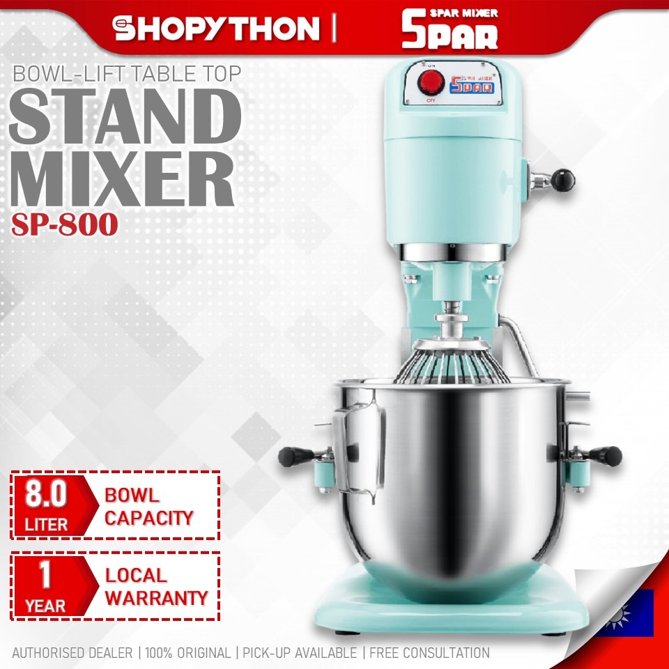 Spar Stand Bowl-Lift Heavy Duty Table Top Mixer SP-800 - Tiffany Blue ...