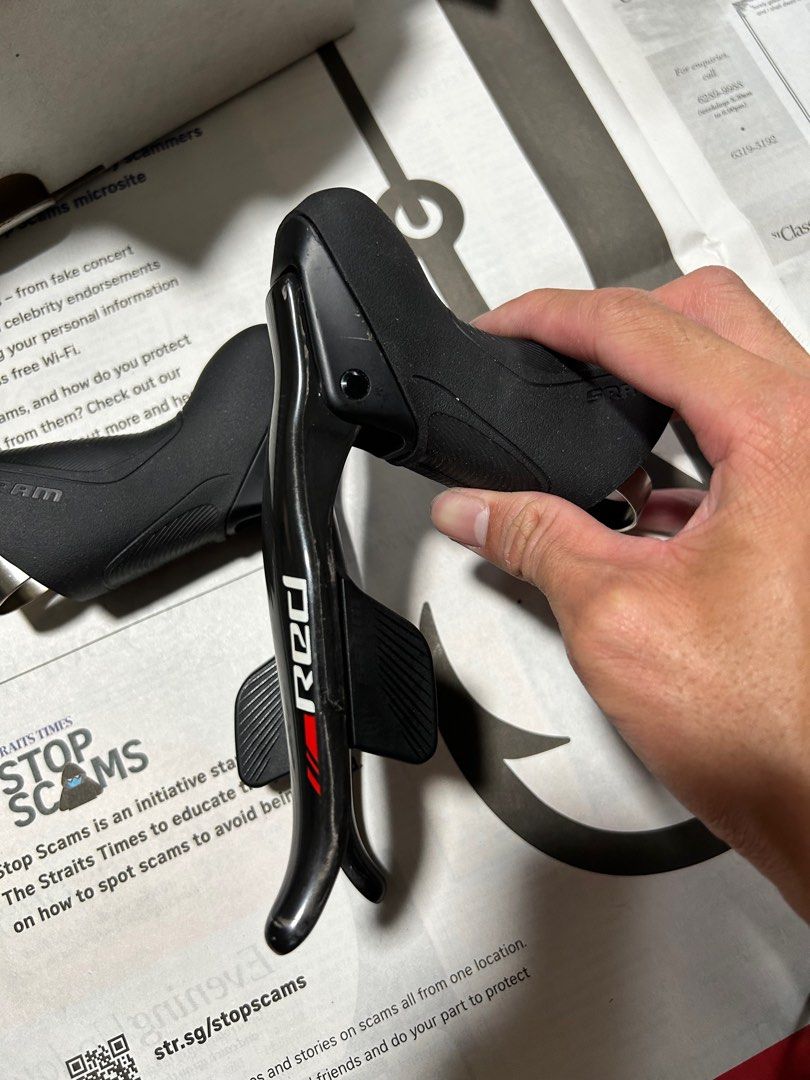 Sram Red eTap 22 Parts Shifters Front Derailleur Cassette, Sports ...