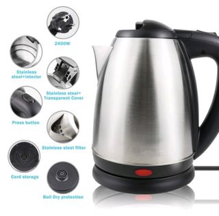 Stainless steel electric kettle new brand 2 L/1500 W, TV & Home ...