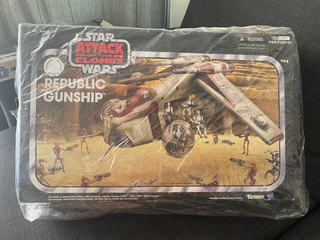 Star Wars Republic Gunship with Bubble Turret, Hobbies & Toys, Toys ...