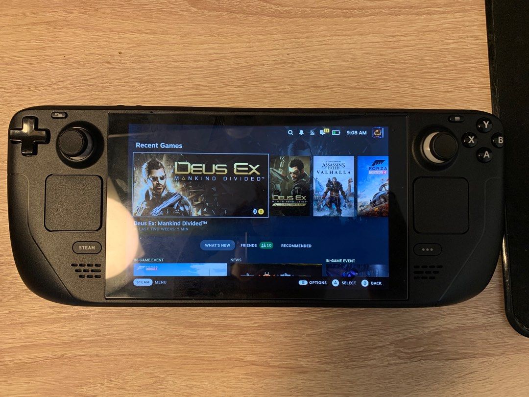 Steam Deck 64 GB upgraded to 1 TB, Video Gaming, Gaming Accessories ...