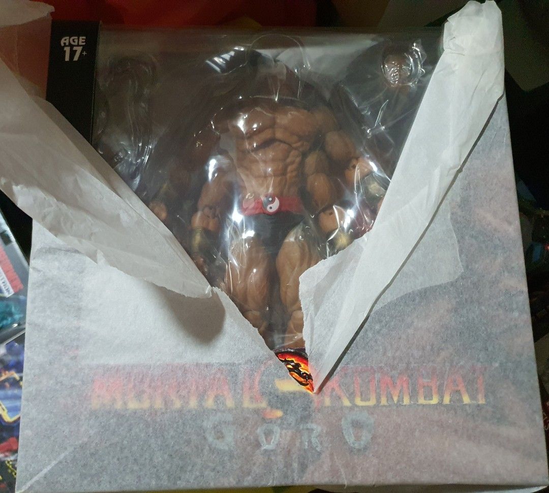 Storm Collectibles Mortal Kombat Shao Khan & Goro Original Design Set, MK, SC, Hobbies & Toys ...