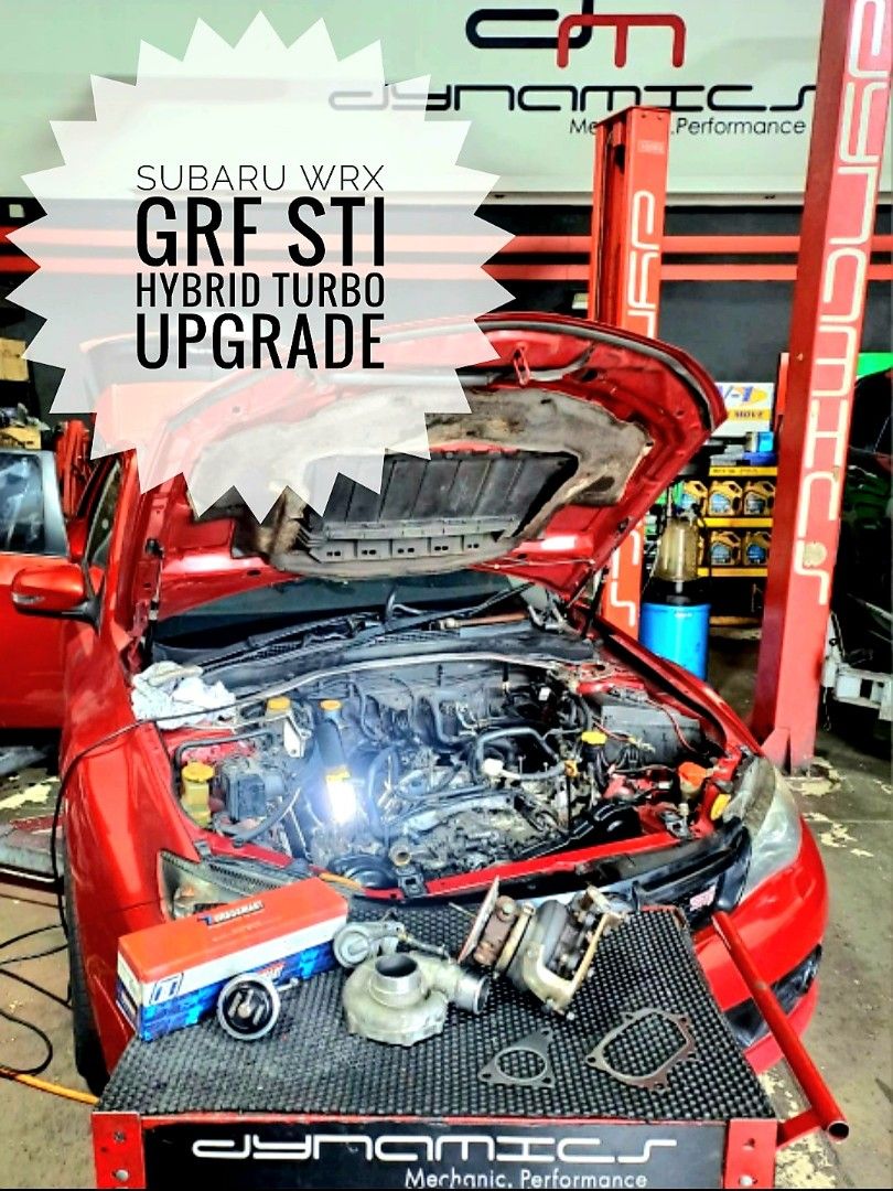 Subaru GRF WRX STI:- Engine rebuild with Forged Manley Internals, Car ...
