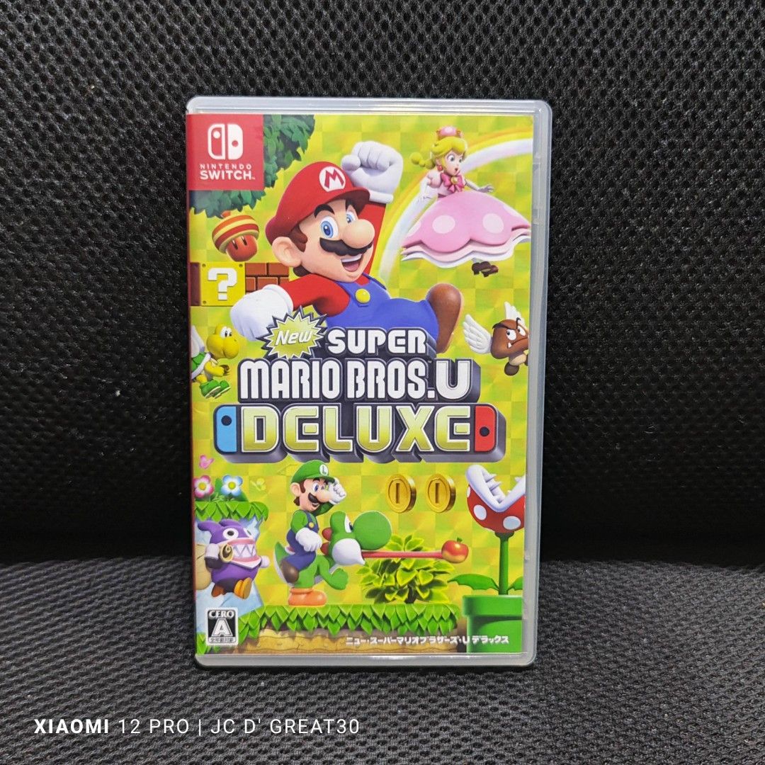 Super Mario Bros Deluxe Switch Game, Video Gaming, Video Games ...