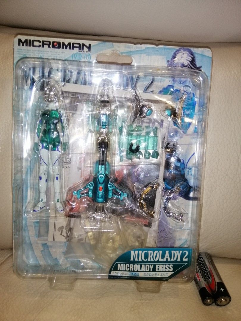Takara Tomy Microman Micro Lady Eriss (New, Complete), Hobbies & Toys, Toys & Games on Carousell