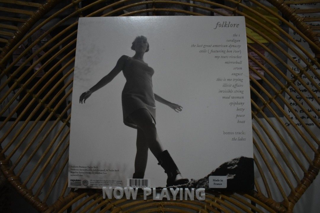 Taylor Swift - Folklore Vinyl, Hobbies & Toys, Music & Media, Vinyls on ...