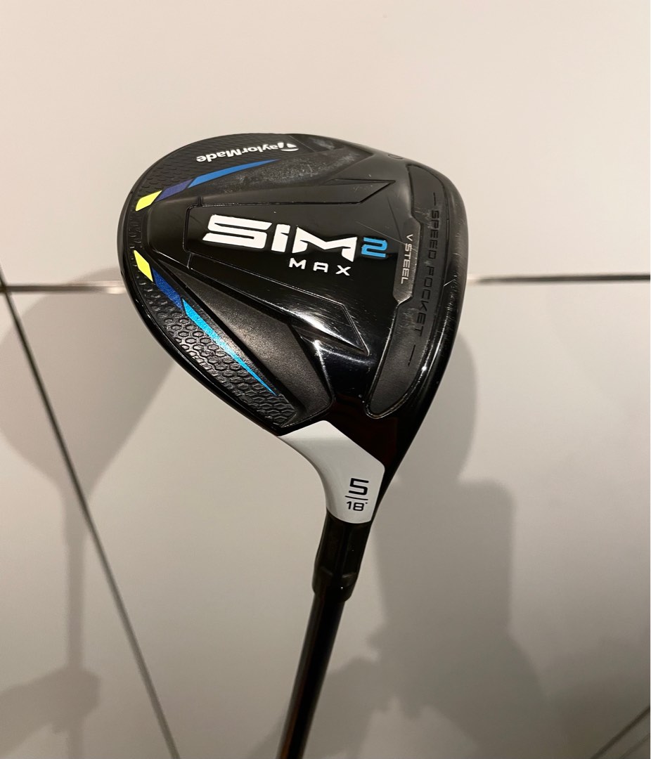 Taylormade Golf Club Sim 2 Max Fairway Wood, Sports Equipment, Sports ...