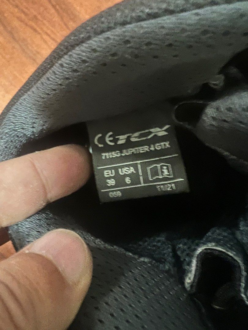 TCX riding shoe (sz39), Motorcycles, Motorcycle Apparel on Carousell
