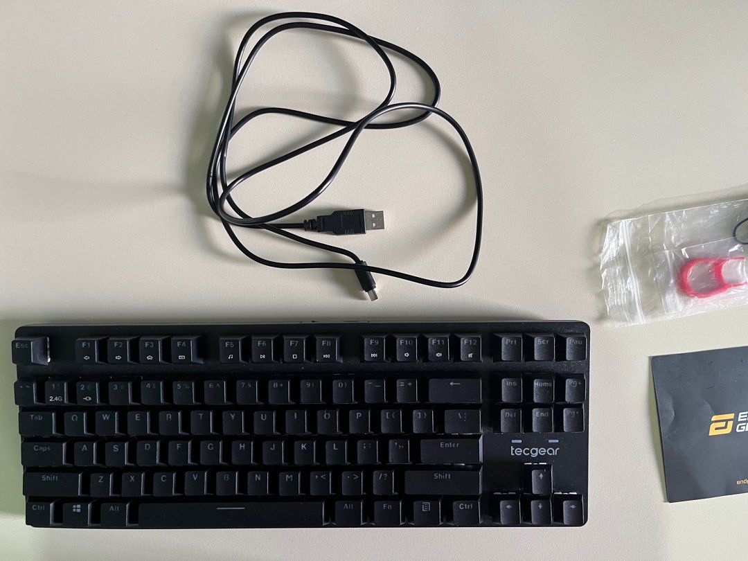 Tecgear Control 87 Tenkeyless RGB Mechanical Keyboard, Computers & Tech ...