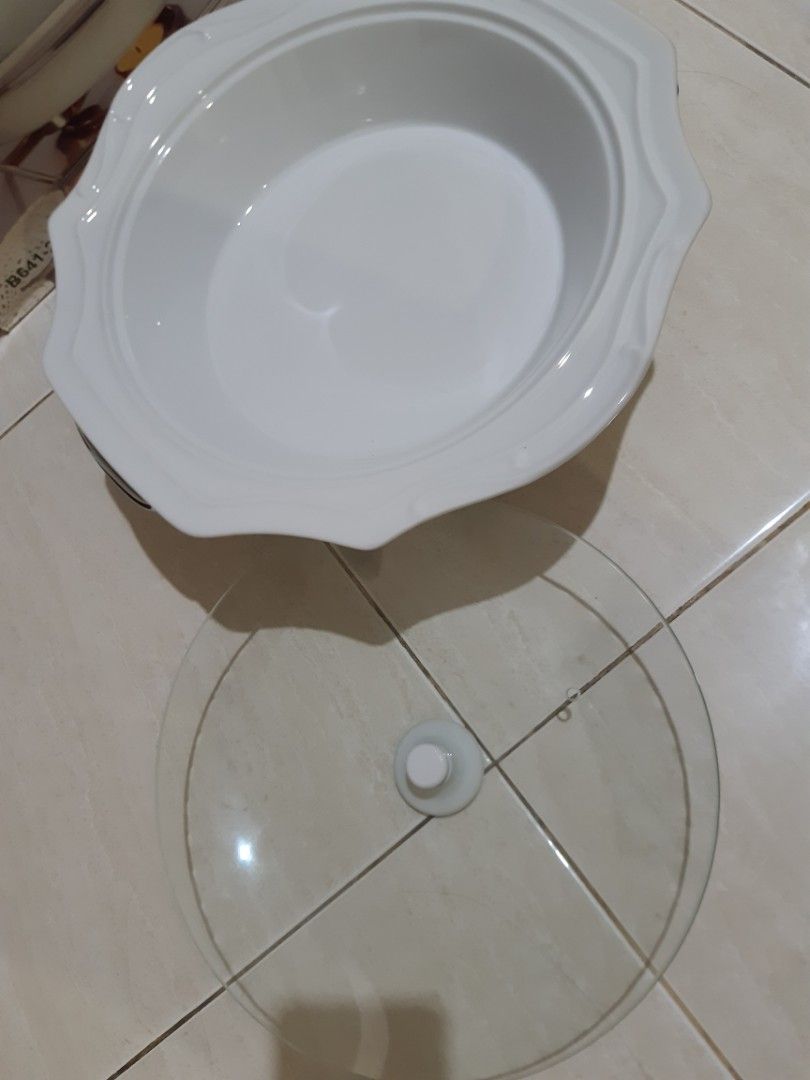 Tempat sayur keramik kaca, Kitchen & Appliances di Carousell