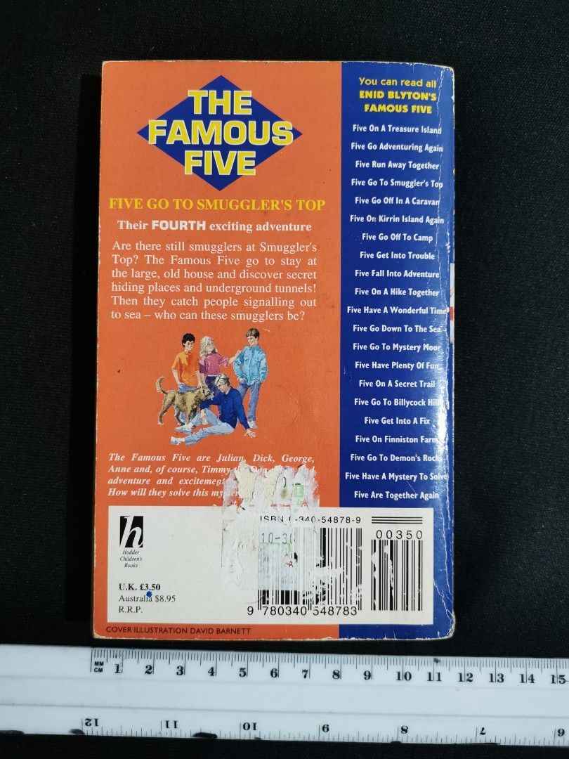 The Famous Five: Five go to Smuggler's Top, Hobbies & Toys, Books ...