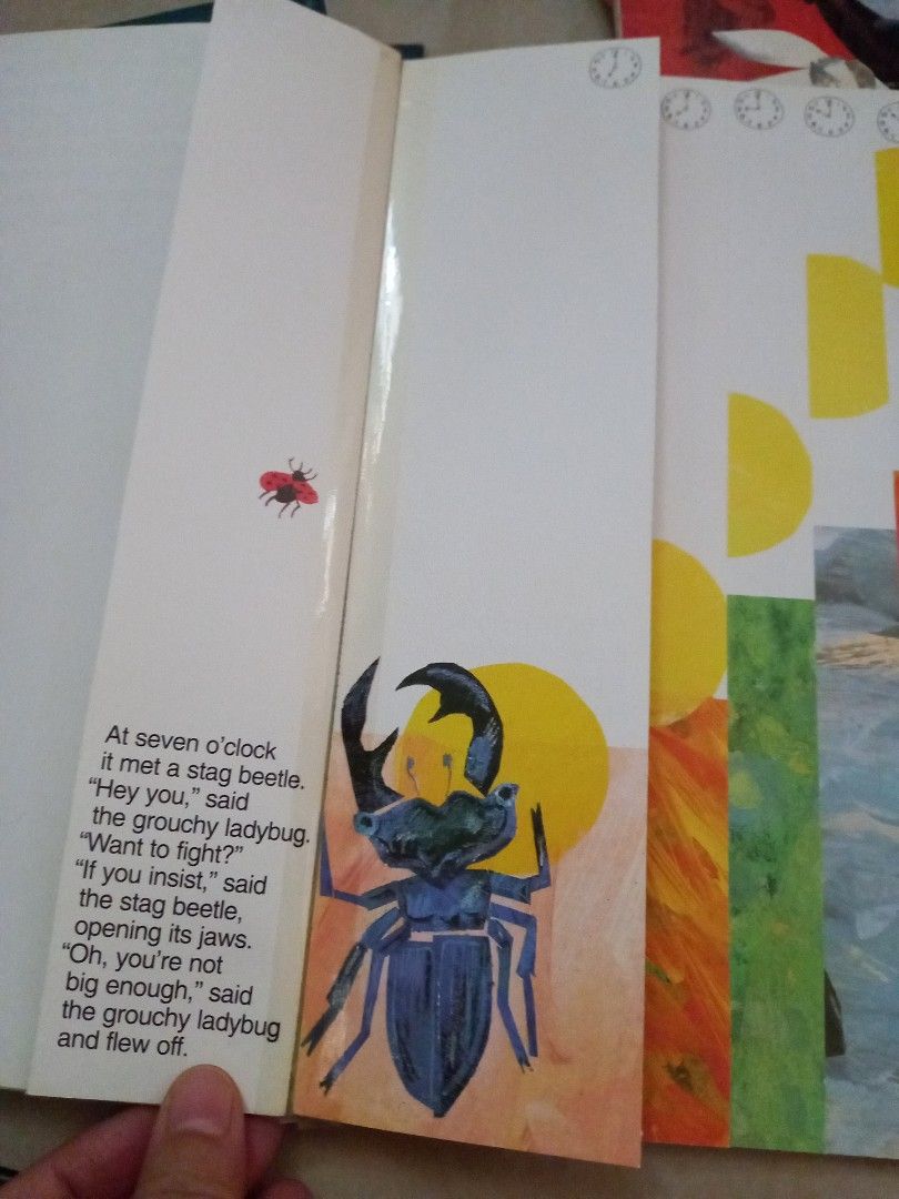 The Grouchy Ladybug by Eric Carle, Hobbies & Toys, Books & Magazines ...