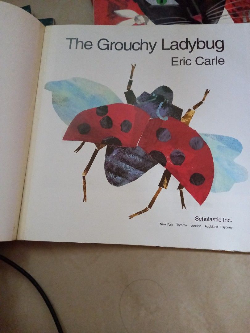 The Grouchy Ladybug by Eric Carle, Hobbies & Toys, Books & Magazines ...