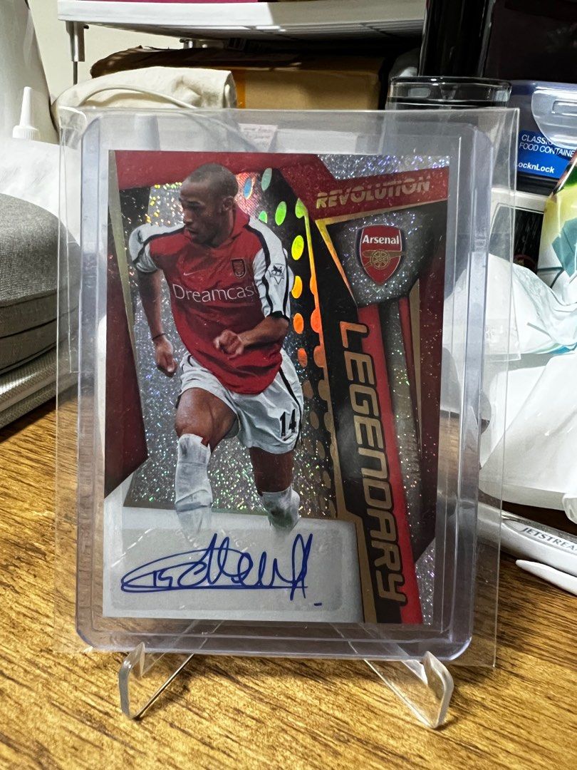 Thierry Henry Autograph card, Hobbies & Toys, Memorabilia ...