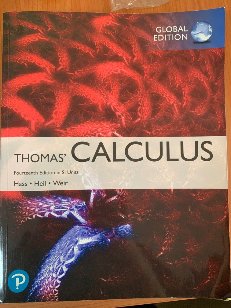 Thomas' Calculus Textbook 14th edition, Hobbies & Toys, Books ...