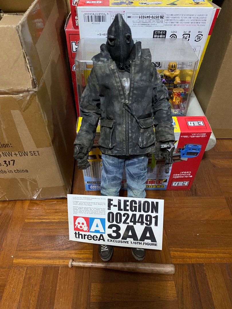 ThreeA 3A 3AA 2012 Membership Figure Adventure Kartel 1/6 F-Legion Flegion, Hobbies & Toys, Toys ...