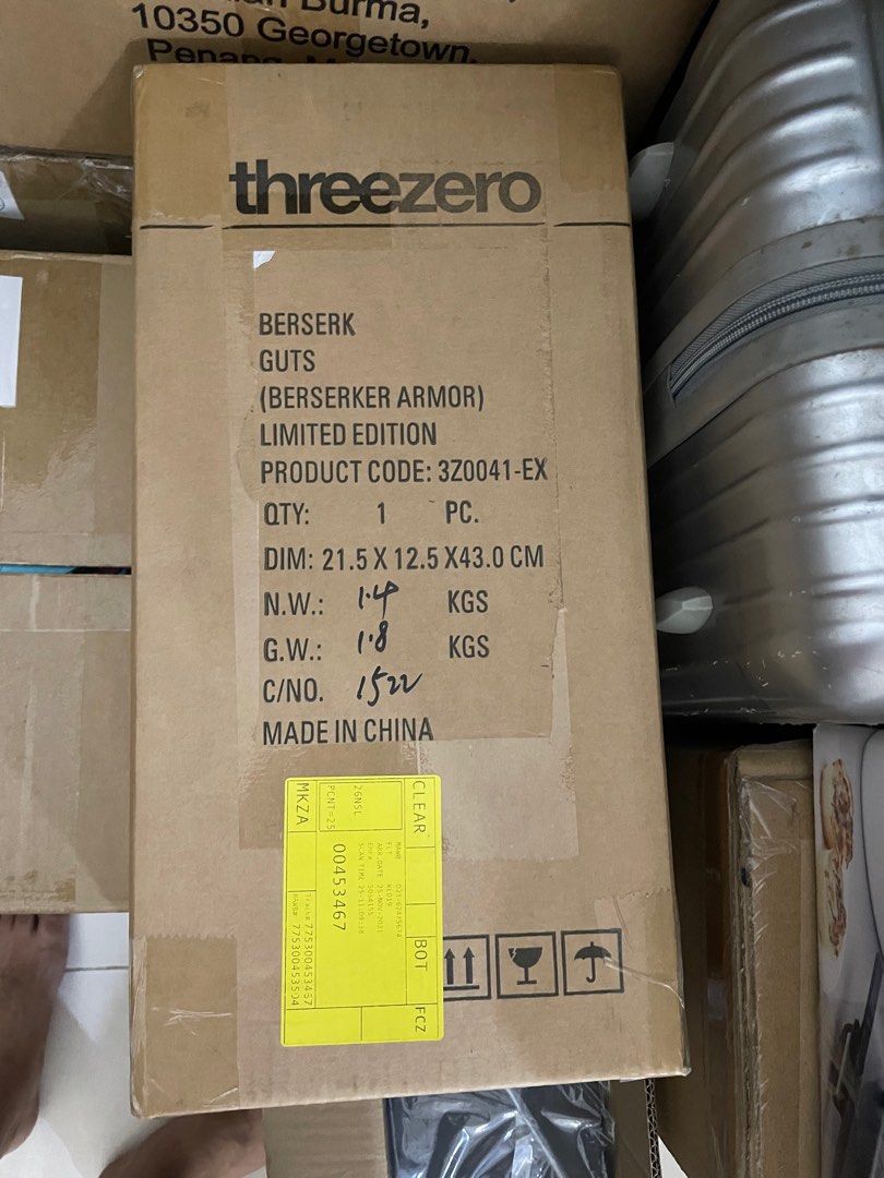 Threezero Berserk Guts, Hobbies & Toys, Toys & Games on Carousell