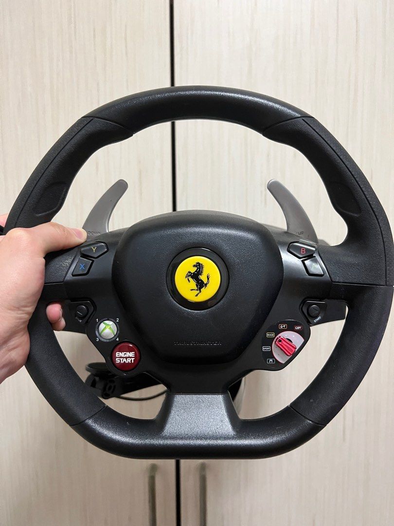 Thrustmaster T80 Ferrari 458 RW PC, Xbox, Video Gaming, Gaming ...