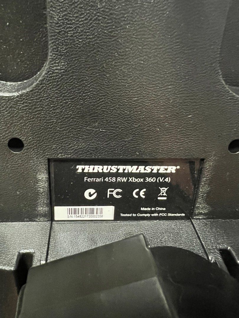 Thrustmaster T80 Ferrari 458 RW PC, Xbox, Video Gaming, Gaming ...
