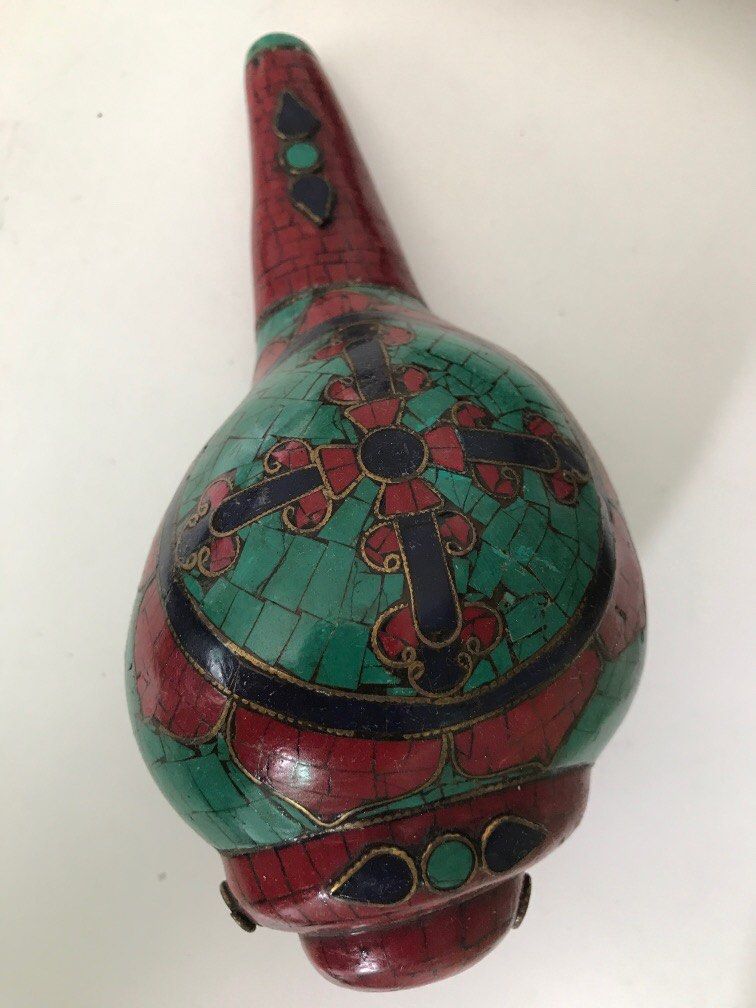 Tibetan Conch Shell, Hobbies & Toys, Memorabilia & Collectibles ...
