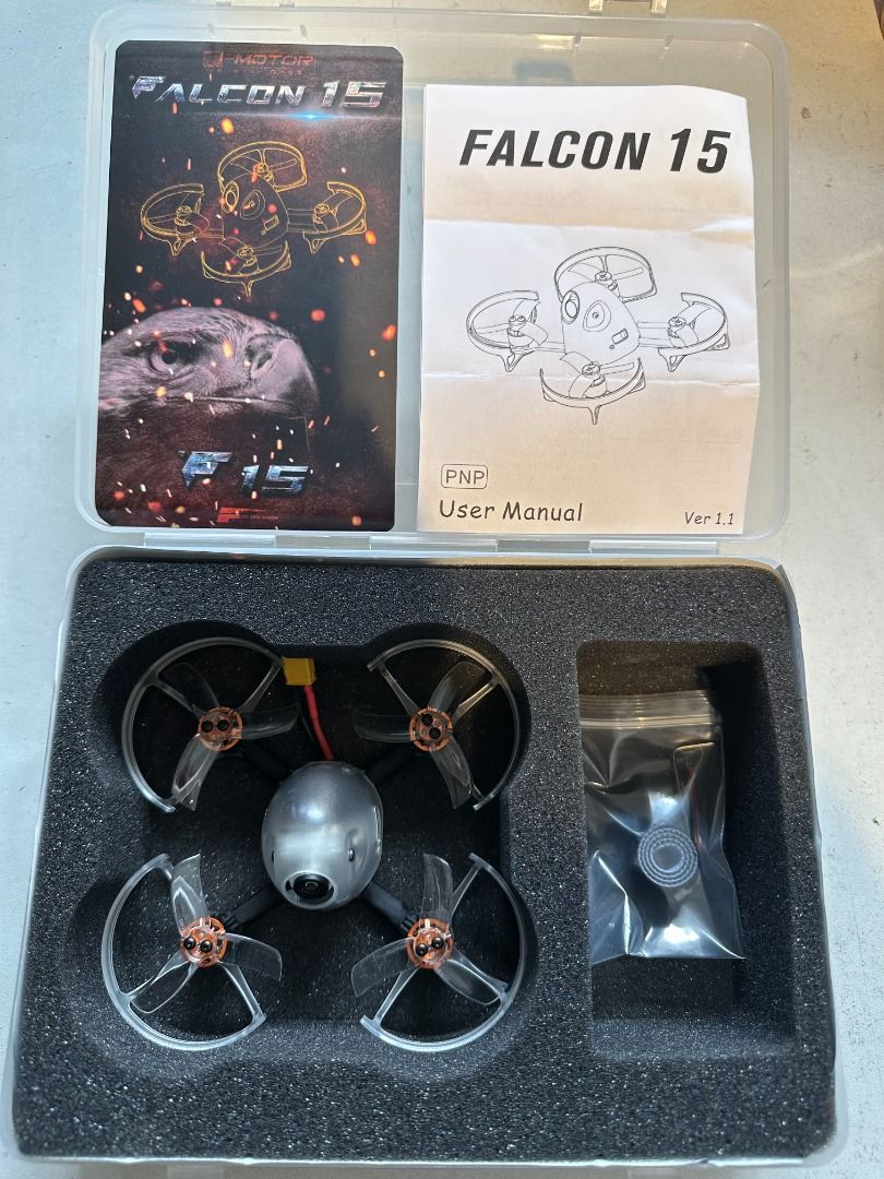T-Motor Falcon 15 小型 四軸飛行器 穿越機 FPV micro, 攝影器材, 航拍 - Carousell