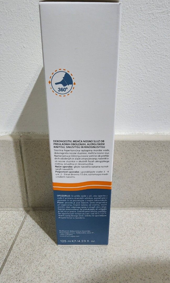 Tonimer Lab Isotonic Nasal Spray (soft) 125ml | Daily Nose Cleaning Exp ...