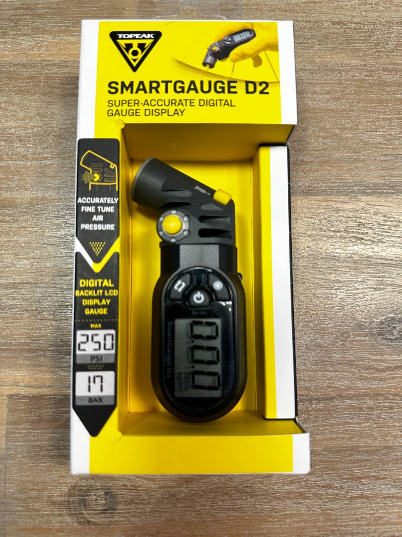 Topeak Smartgauge D2 Digital Pressure Gauge, Sports Equipment, Bicycles & Parts, Parts ...