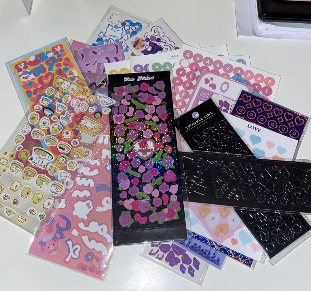 toploader stickers/any other stickers lucky draw blindbag, Hobbies ...