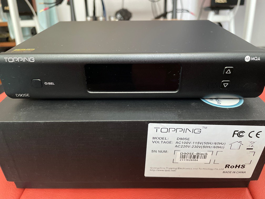 Topping D90SE DAC, Audio, Other Audio Equipment on Carousell