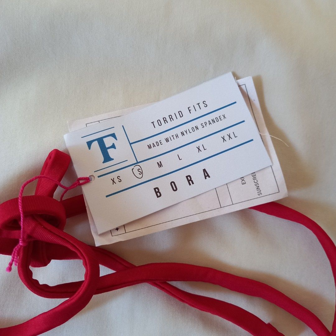 Torrid Fits Reversible Bora (Classic Triangle String Bikini) on Carousell