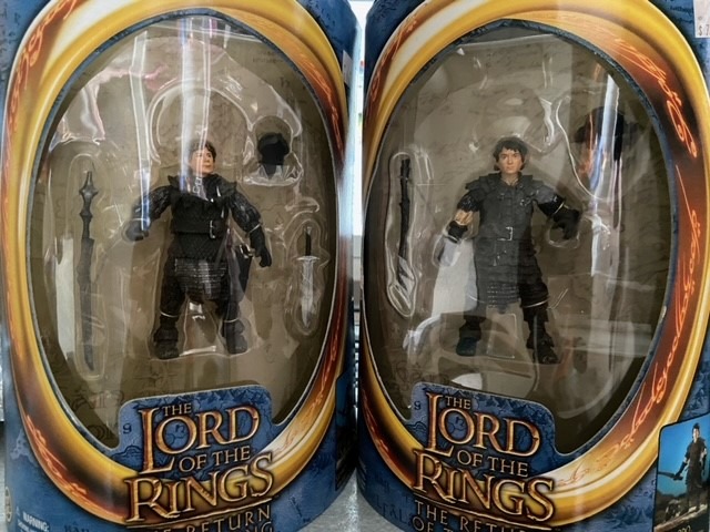 Toybiz Lord of the rings Frodo & Samwise in Goblin Disguise armor(LOTR ...