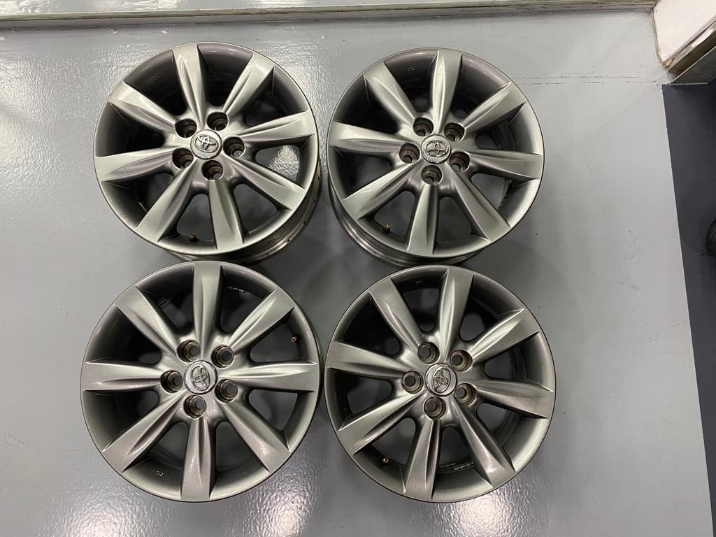 Toyota 15'' Inch Rims, Car Accessories, Tyres & Rims on Carousell