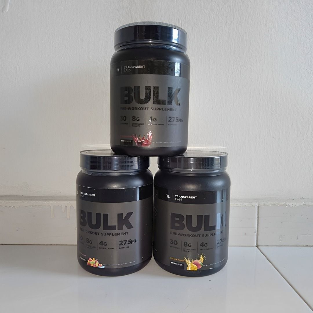 Transparent Labs Pre Workout High Stim Bulk Black New Stocks, New ...