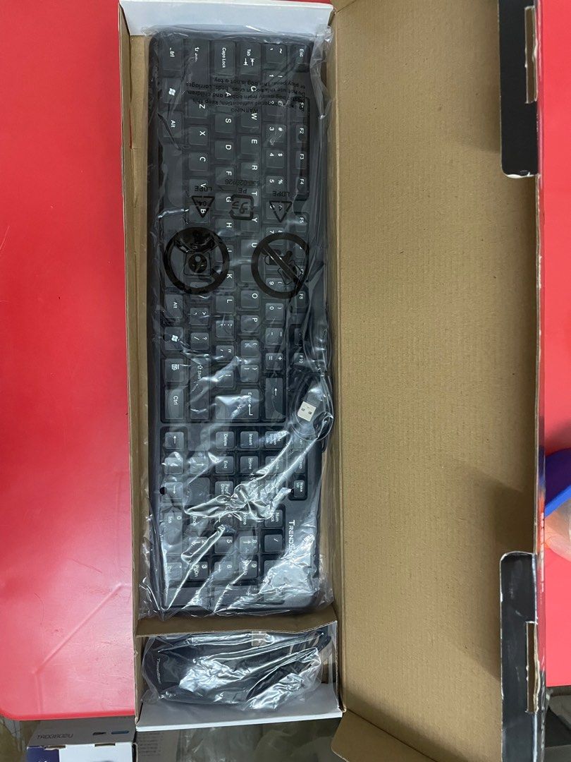TrendSonic USB Keyboard & Mouse (New), Computers & Tech, Parts ...