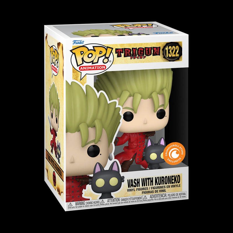Trigun Pop! Vash with Kuroneko - Crunchyroll Exclusive, Hobbies & Toys ...