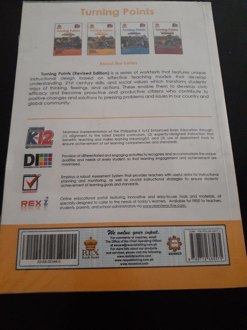 Turning Points - World History (Worktext in Social Studies) K-12 ...