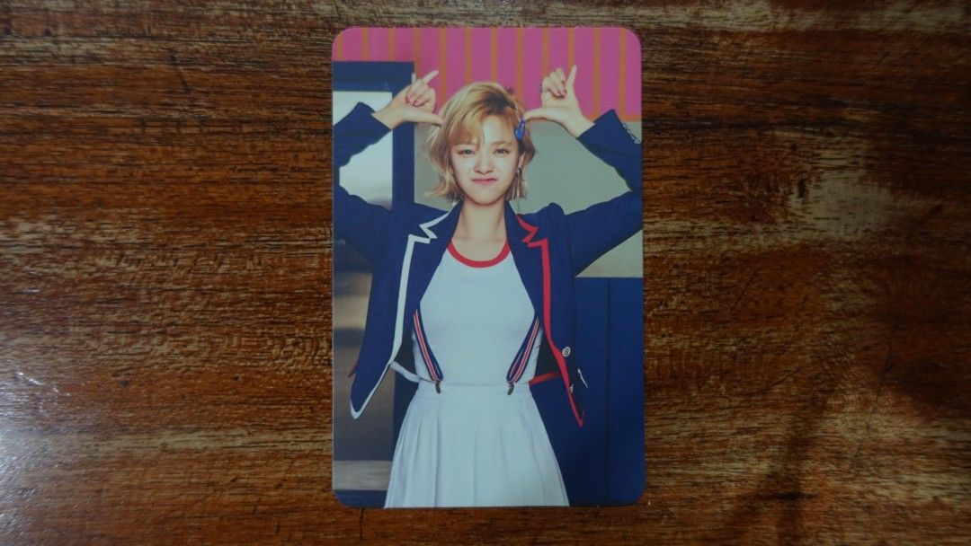 Twice Signal Jeongyeon And Jihyo Special Official Photocard