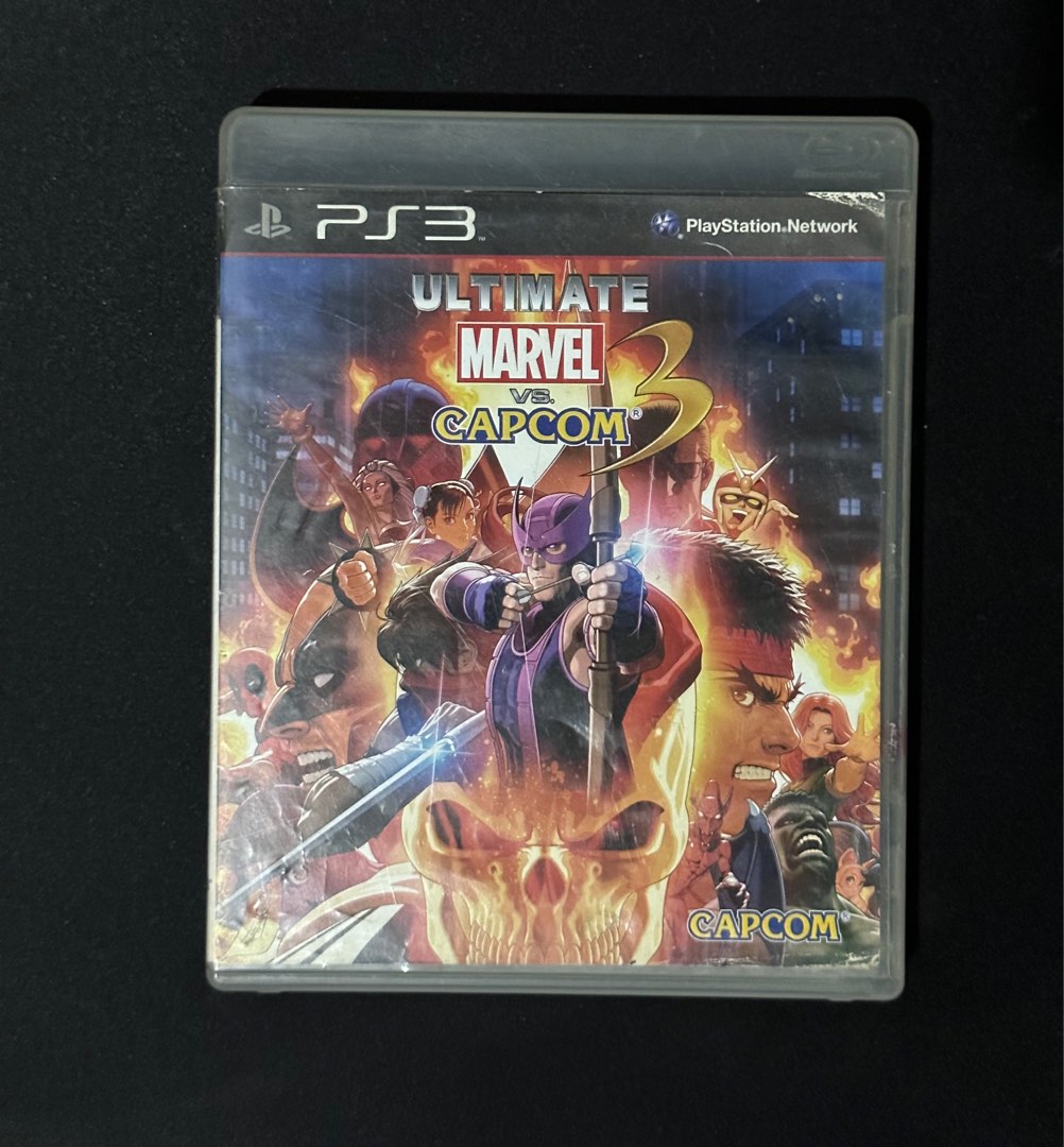 Ultimate Marvel vs Capcom 3 PS3 on Carousell
