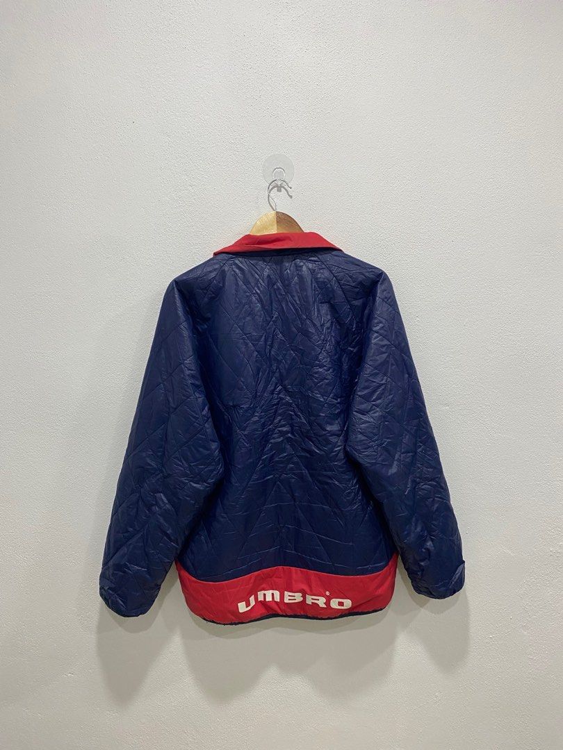 UMBRO REVERSIBLE PUFFER WINDBREAKER JACKET, Men's Fashion, Coats ...